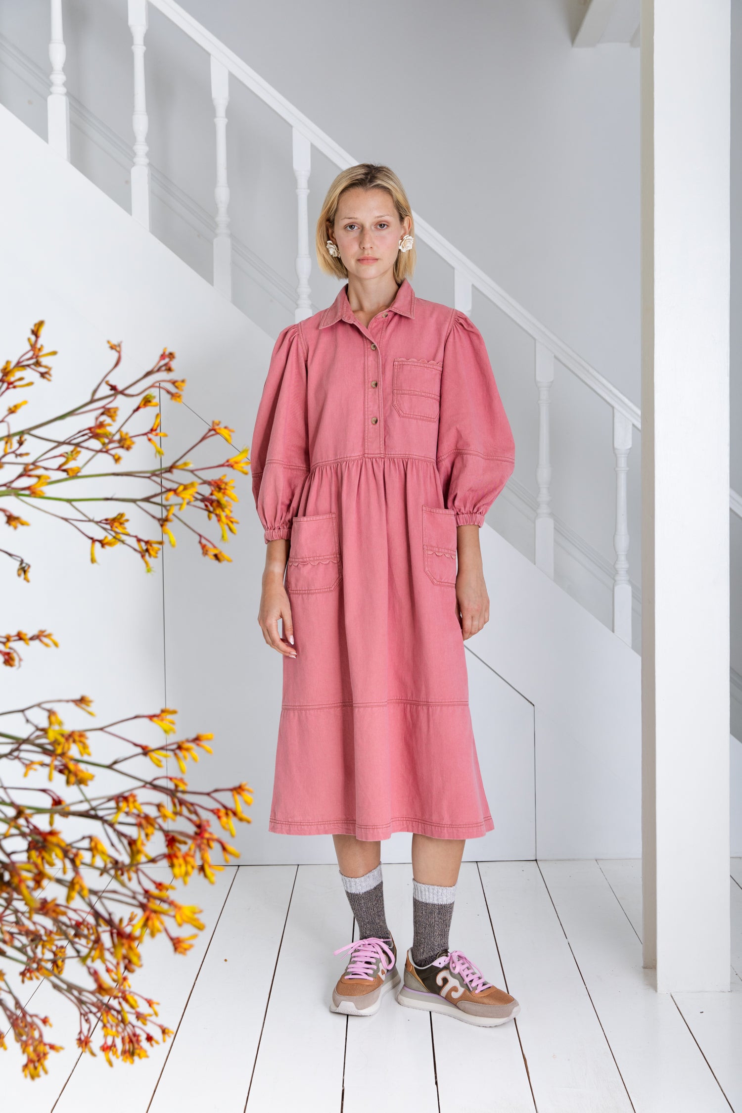 Adriane Dress - Rose – Bonté